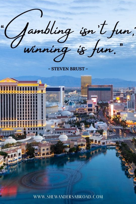 114 Amazing Las Vegas Captions for Instagram | She Wanders Abroad