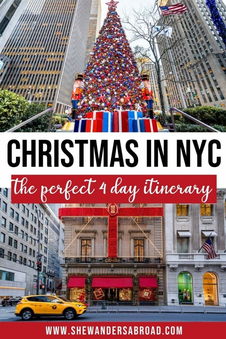 The Perfect Christmas in New York Itinerary for 4 Days | She Wanders Abroad