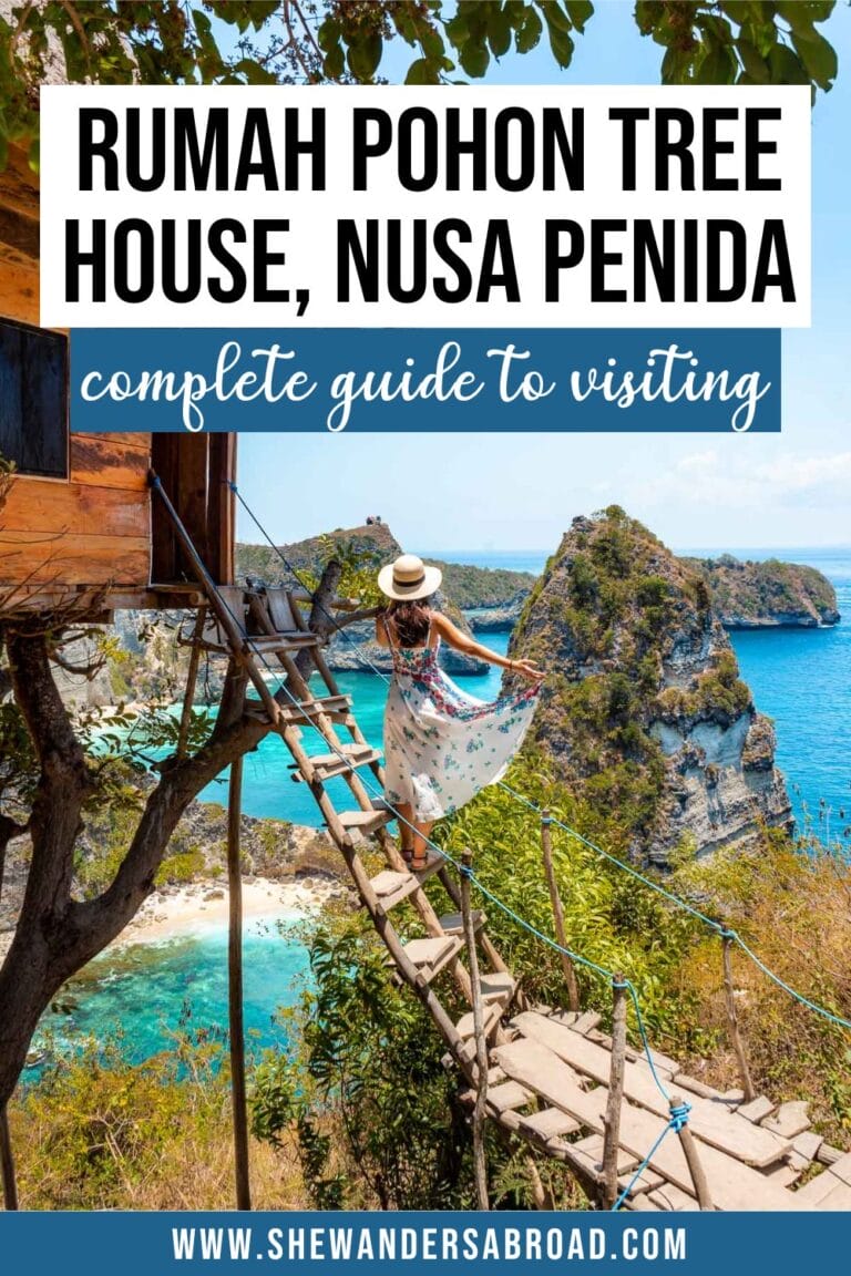How to Visit the Famous Nusa Penida Treehouse: A Complete Guide | She ...