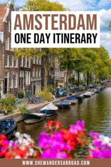 One Day in Amsterdam: How to See the Best of Amsterdam in a Day | She ...